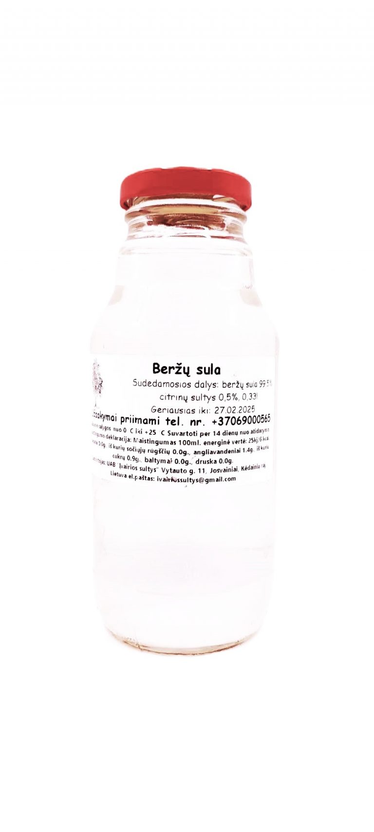 Beržų sula – Harmony Of Health
